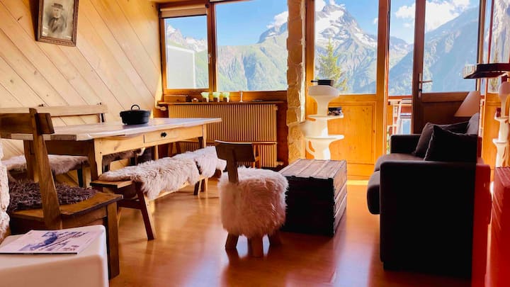 Face à La Muzelle, Magique! Beaucoup De Charme... - Les Deux Alpes