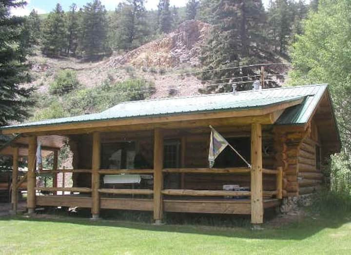 Scandinavian Hand-crafted Skip-peeled Log Cabin - Lake City, CO