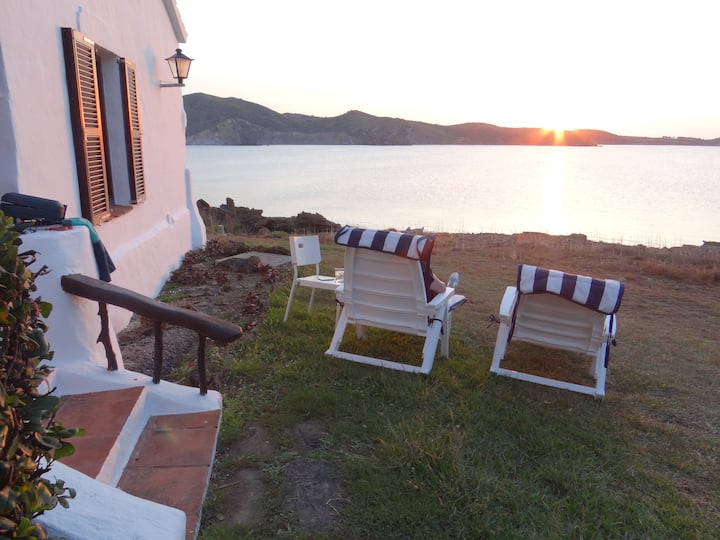 Casa Con Vistas Mar, Puesta Sol Terraza Y Jardin - Minorca