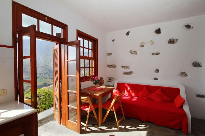 Estudio Decorado Con Buen Gusto Con Terraza Y Vistas Panorámicas. - Parque Nacional de Garajonay
