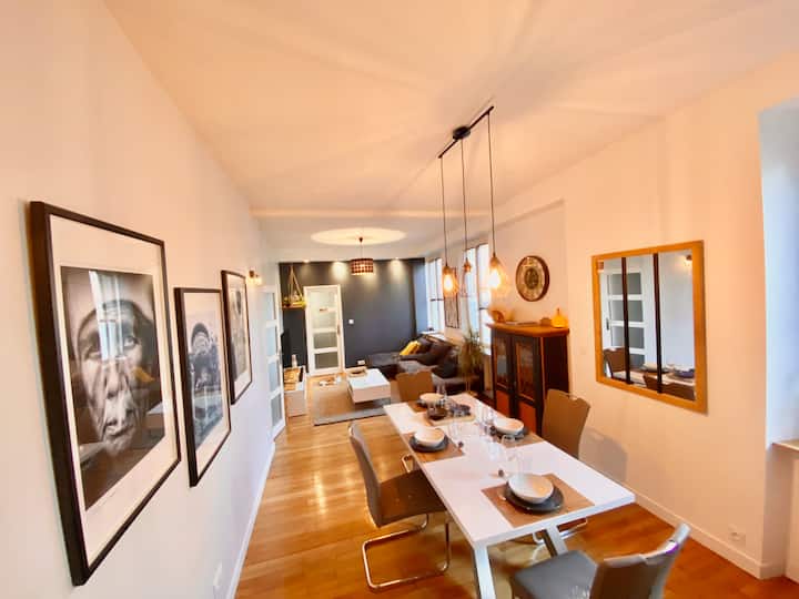 Chic & Cosy - Centre Ville (7 Min à Pied Insead) - Fontainebleau