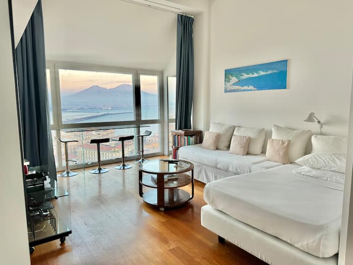 New Alma De Monte Di Dio-luxury Loft With Sea View - Naples