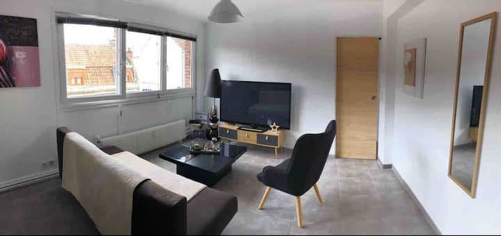 Bel Appartement Cosy Avec Parking Privé. - Seclin