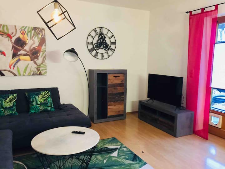 2-zi-fewo 65 M² Für 4 Pers. + Terrasse & Garten - Erding