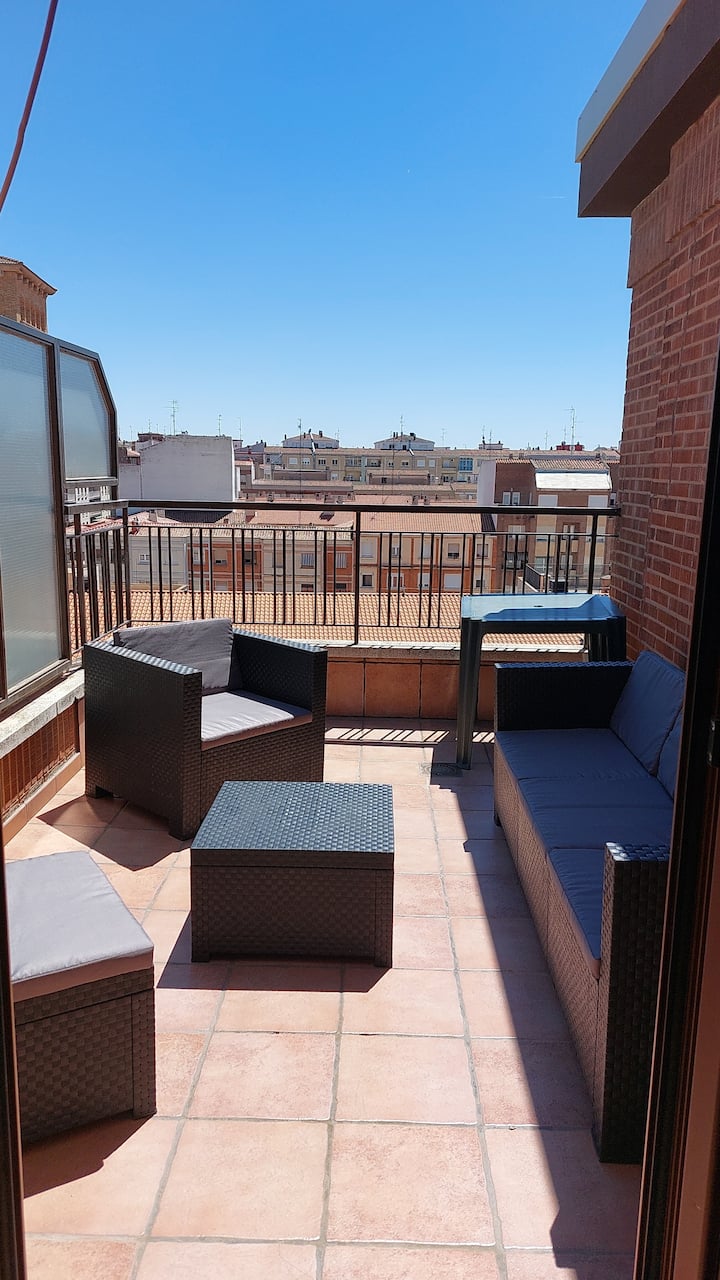 ÁTico Luminoso Centro Con Parking, 3 Hab, Logroño - Logroño