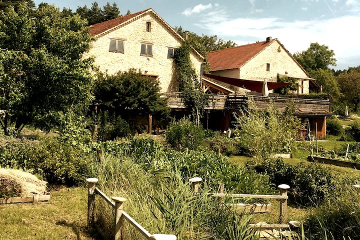 Gite à La Ferme - à La Ferme Salam ! - Luc-en-Diois