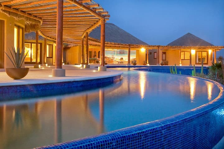 Three Bedroom Resort Home, Big Ocean Views, Heated Salt Water Olympic Lap Pool - Todos Santos