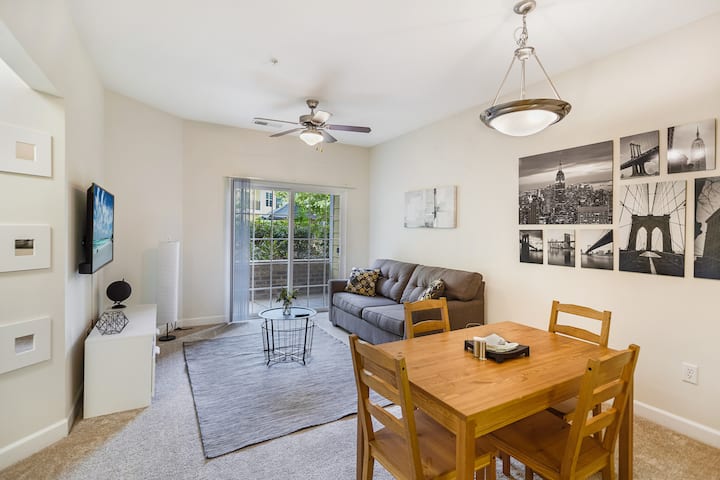 King Bed Suite - 5 ⭐️ Long-term Stay In Southpark - Charlotte, NC