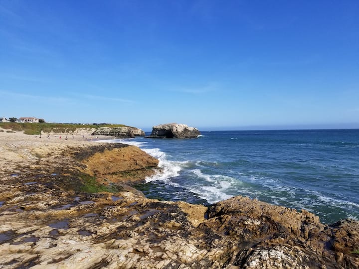 Serenidad En Puentes Naturales - Paseo Corto A La Playa - Davenport, CA