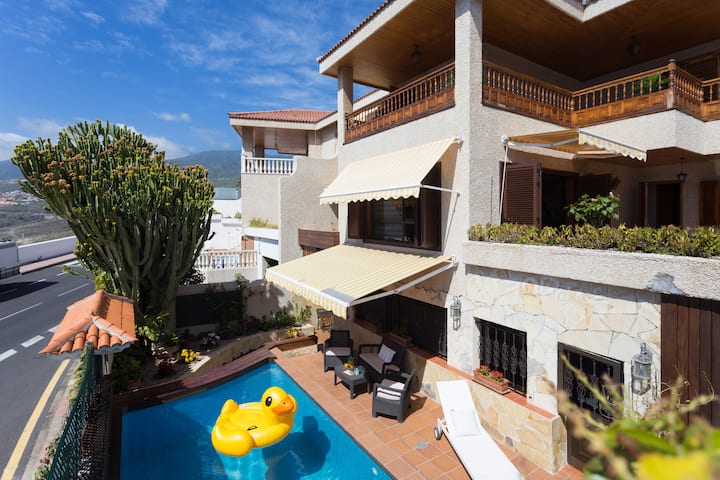 *Amazing Sea Views, Pool, Terrace And Bbq* - Santa Cruz de Tenerife