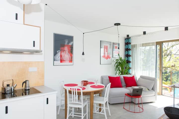 Wow! The Very Center! | Garage | Self Check-in - Krakow