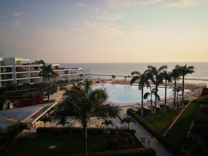 Bonito Estudio En La Playa, Nuevo Vallarta - Bucerías