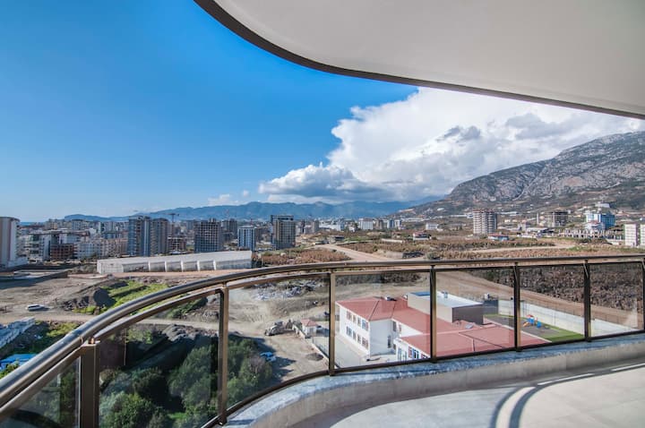 Familien-wohnung 1+1 In Alanya - Turquía