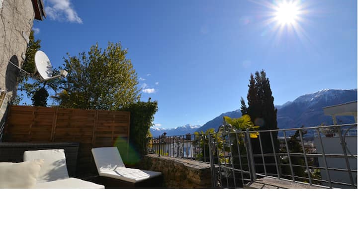 Reizendes Studio + Relax-terrasse - Monte Verita - Ascona