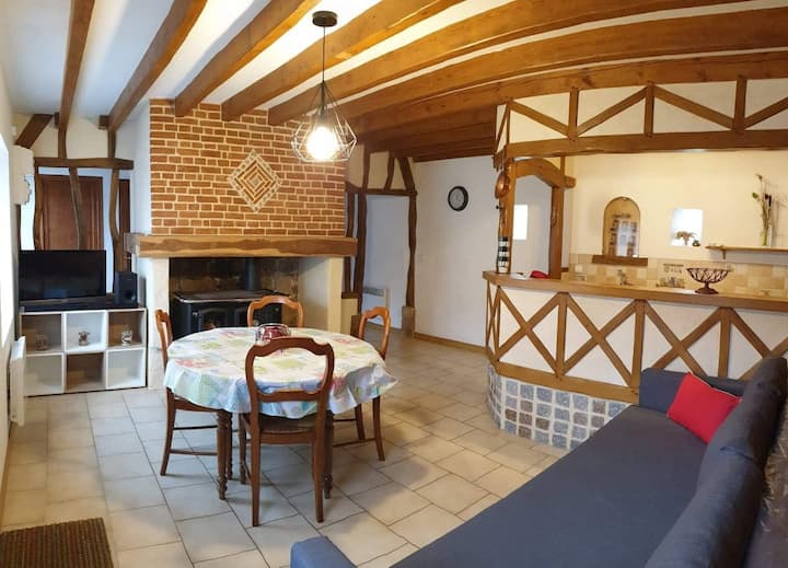 Gite 
"Les Lémuriens"
Proche Mer & Cnpe Paluel - Saint-Valery-en-Caux