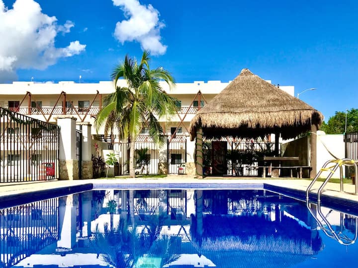 Departamento Amueblado & Alberca Playa Del Carmen - Playa del Carmen