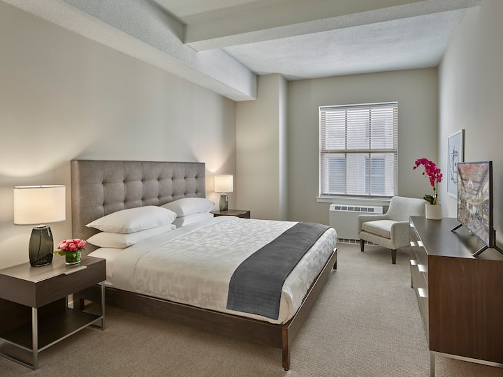 Stylish 1 Bed | Valet Garage Parking - Philadelphie, PA