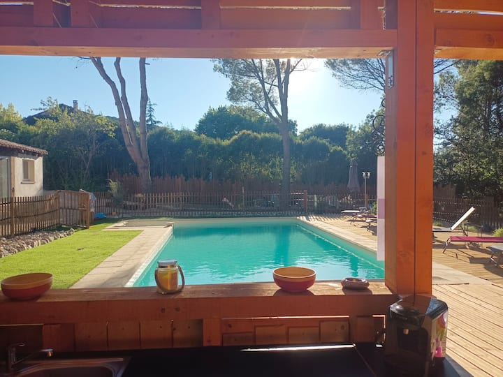 Gîte 4 Pers. Jacuzzi Privé à 5 Min Cité Médiévale. - Carcassonne