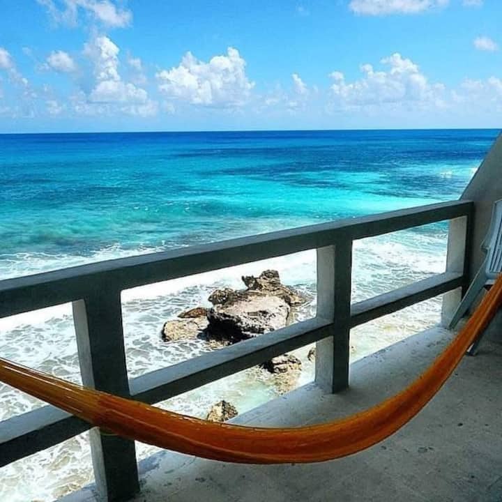 Cozy & Neat Hotel Room 2pax Ocean View Wifi,pool - Isla Mujeres