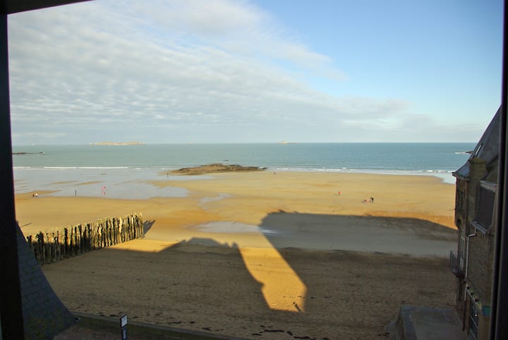 Appartement Sur La Grande Plage Du Sillon - Saint-Malo