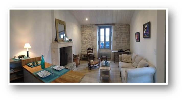La Petite Rhétaise, Maison Typique Avec Cheminée - Île de Ré