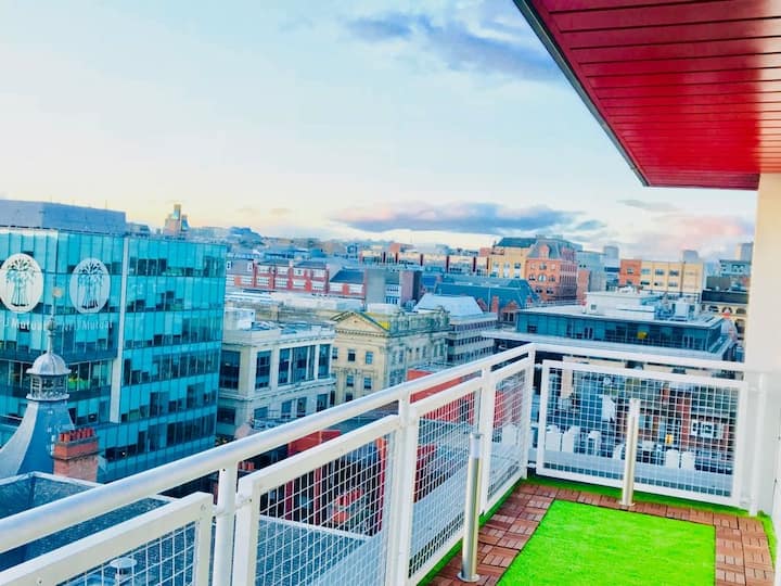 Glasgow Citycentre Penthouse  3bed/parking/terrace - Glasgow