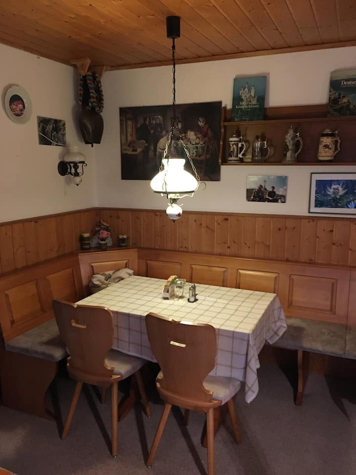 Naturfreundehaus Klara Doppelzimmer - Oberstdorf