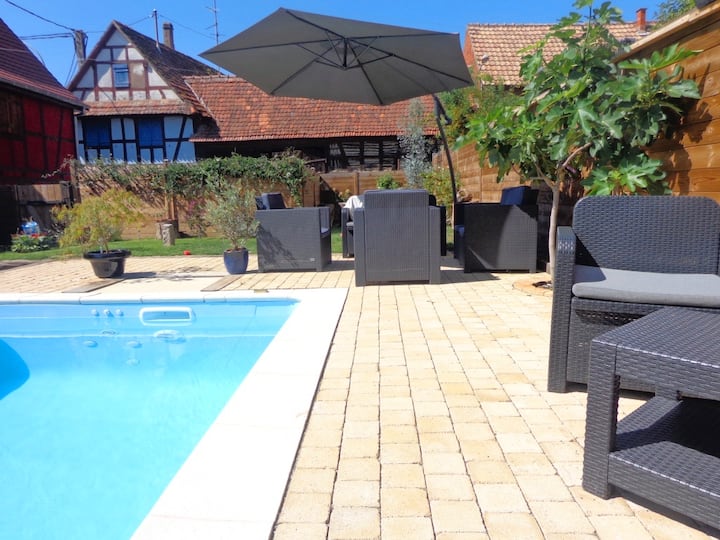 La Cour Pavée, Strasbourg, Obernai, Piscine Privée - Brumath