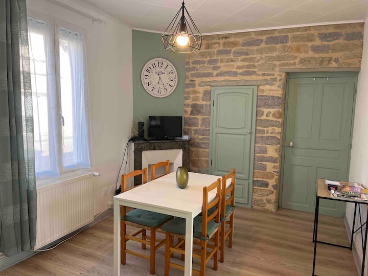 ❤️Maison De Ville 2 Chambres Terrasse Port Du Canal - Dijon