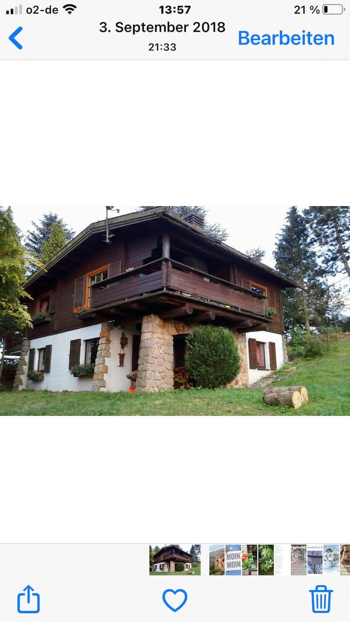 Haus Auf Dem Bühberg , Wohnung Nr.1 Mit Balkon - Bad Lauterberg im Harz