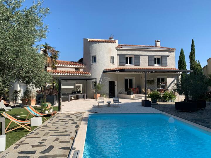 Chez Bruno - Chambre Privée Accès Piscine - Perpignan