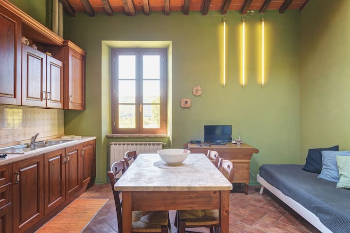 Appartamento Con Cucina E Piscina Vicino Poppi - Poppi