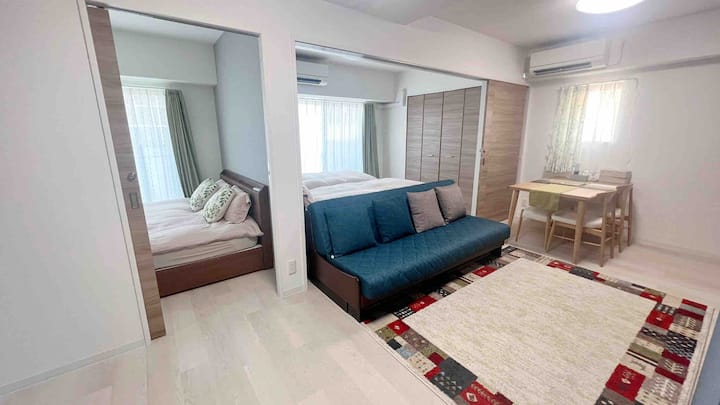 Dotonbori 1min 高級公寓 日本橋車站1分 3br 501 - Japan