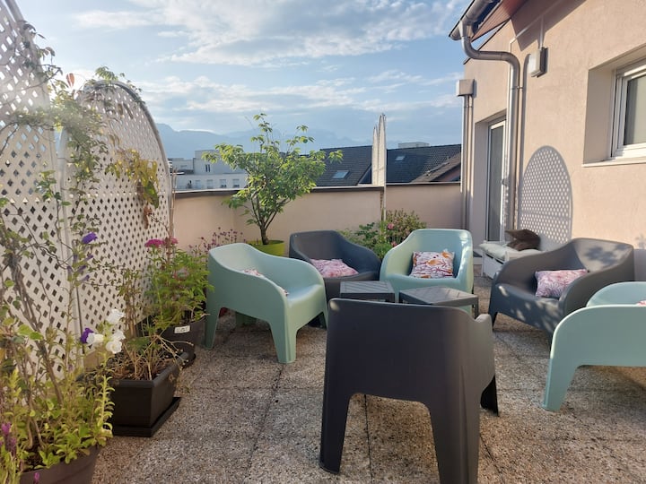 Appartement Chaleureux   + Garage - Pringy