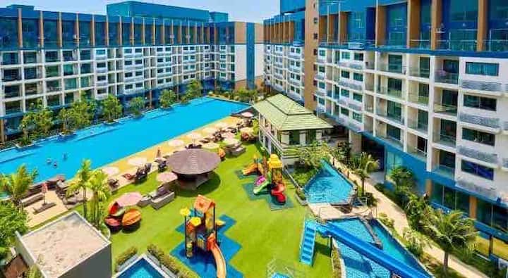 Laguna Beach Resort 2 ,Room A617,海景 城市景单人间6楼高速网络 - Pattaya