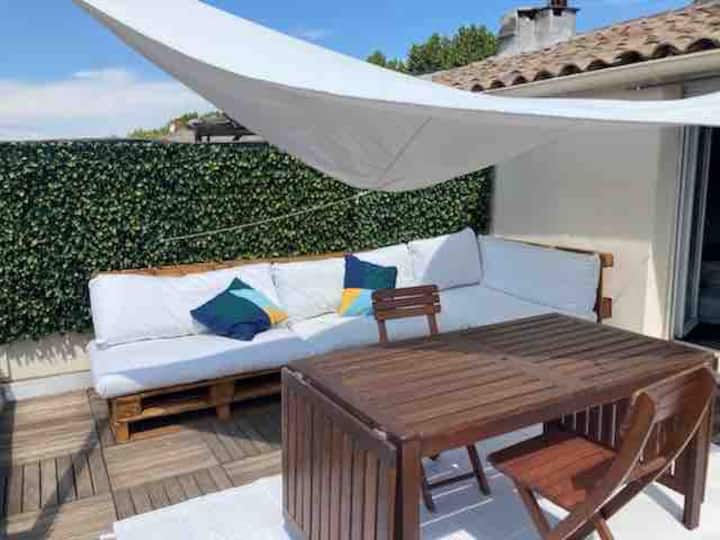 Adorable Studio Avec Grande Terrasse Aux Arceaux! - Montpellier