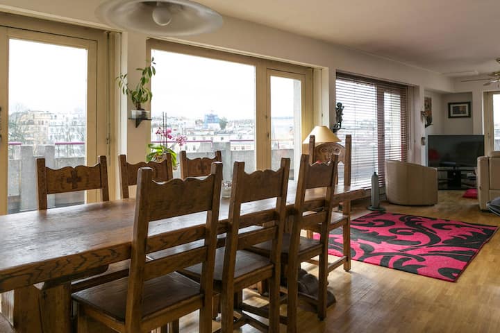 Chambre 13m2 Avec Terrasse Sur Le Jet D'eau - Geneva