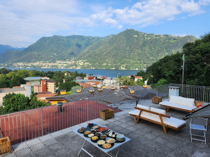 Lake Como Sky Villa Retreat - Como