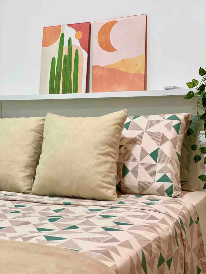 Flat 6 Min Da Praia | Portaria 24h | Garagem - Boa Viagem