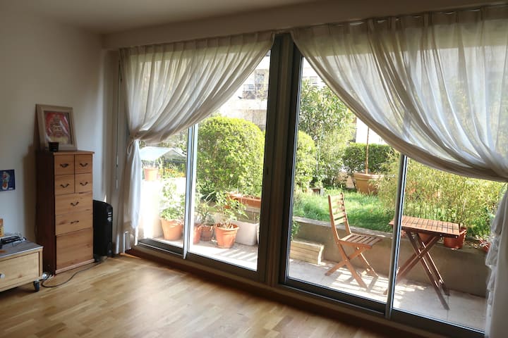 Studio Avec Terrasse Jardin Bassin De La Villette - Párizs