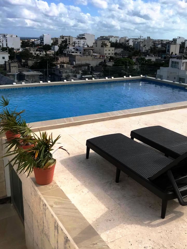 Welcome In Pdc ! Full Equiped Unit With Big Pool - Playa del Carmen