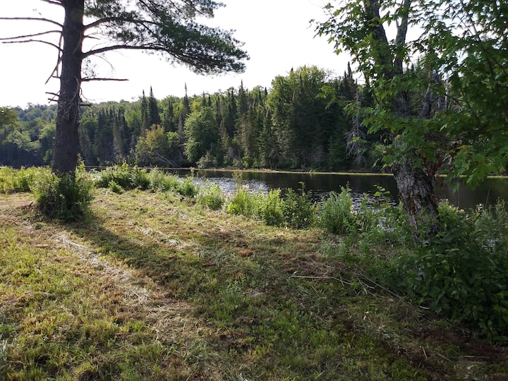 Tent Site 3 On Raquette River - Tupper Lake, NY
