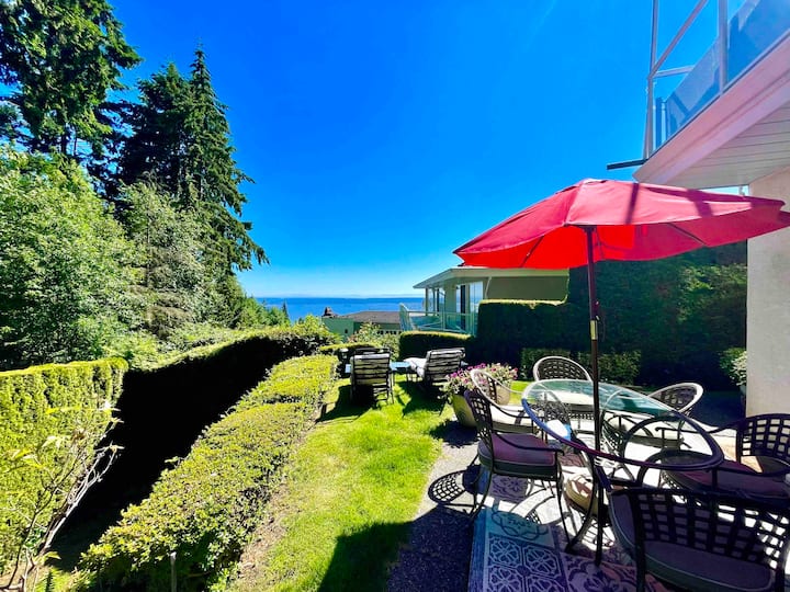Luxury 3 Bdrm Ocean View Suite In West Vancouver - ウェストバンクーバー