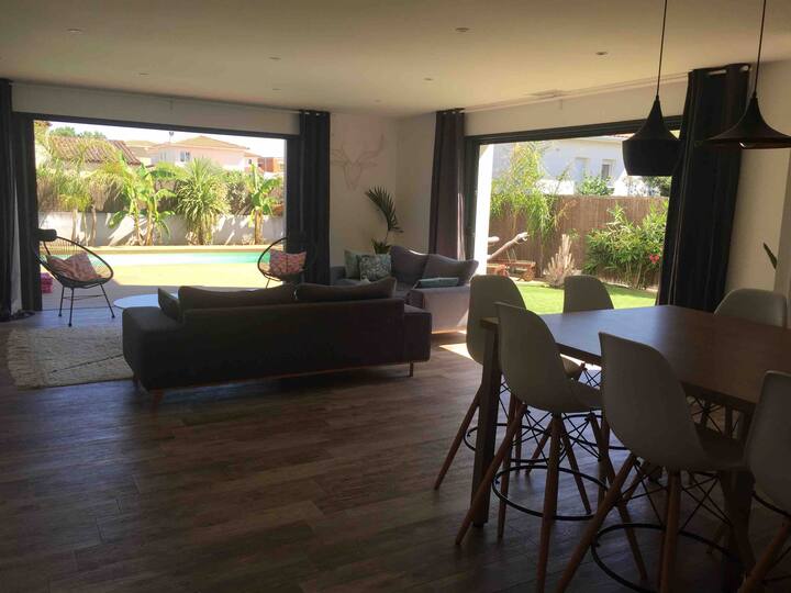 Magnifique Villa Au Calme Et à 10 Min De La Mer - Montpellier