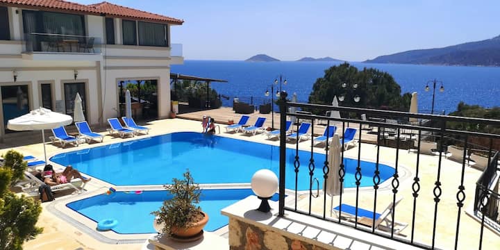 Kaş Kalkan Deniz Ve Doğa Manzaralı 2+1 - Kalkan