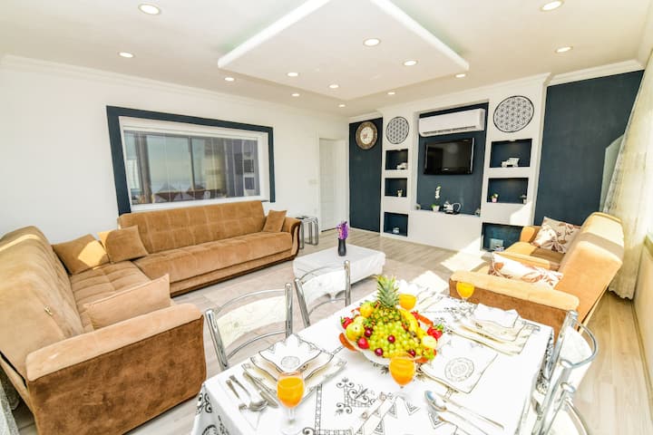 Kaş Kalkanda Rahat Huzurlu Eşsiz Deniz Manzarası Olanağı Ile Rahat Tatil Keyfi - Kalkan