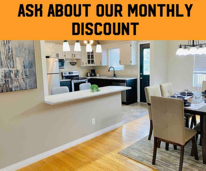 Spacious 3 Beds Home By Magic Mountain - Moncton