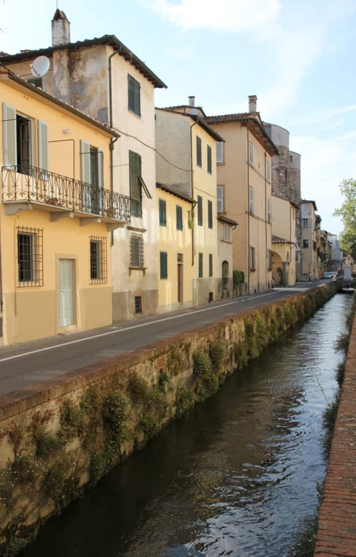 Typical Style House In One Of The Historic Streets In The Center Of Lucca - Lucca