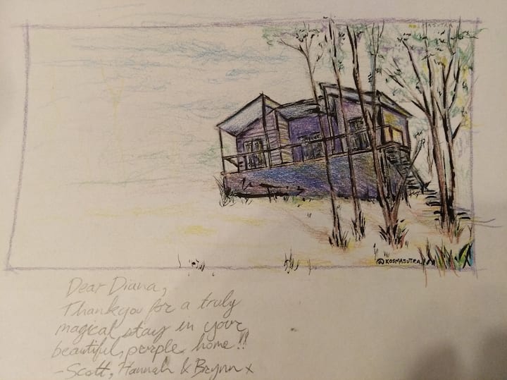 Purple House - Corner Spa, Views & Wildlife - Daylesford