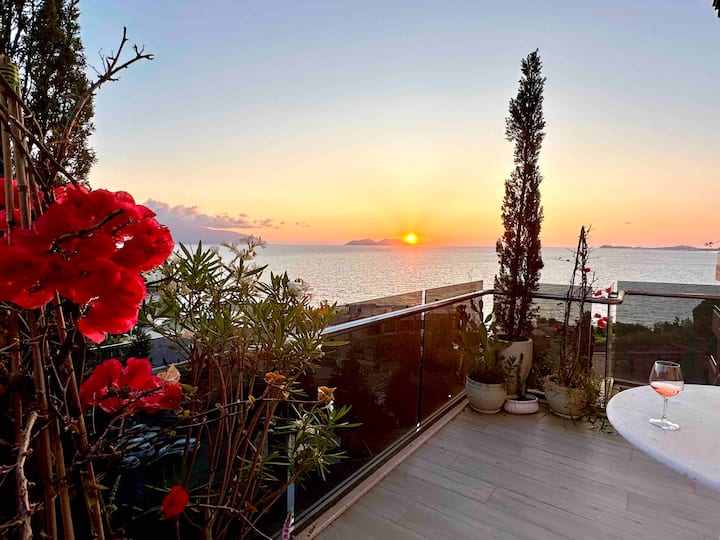 Anxh’s Sea View Veranda Unit - Albanie